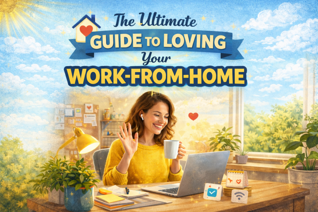 The Ultimate Guide to Loving Your Work-From-Home Life - Girlicity Girlicity